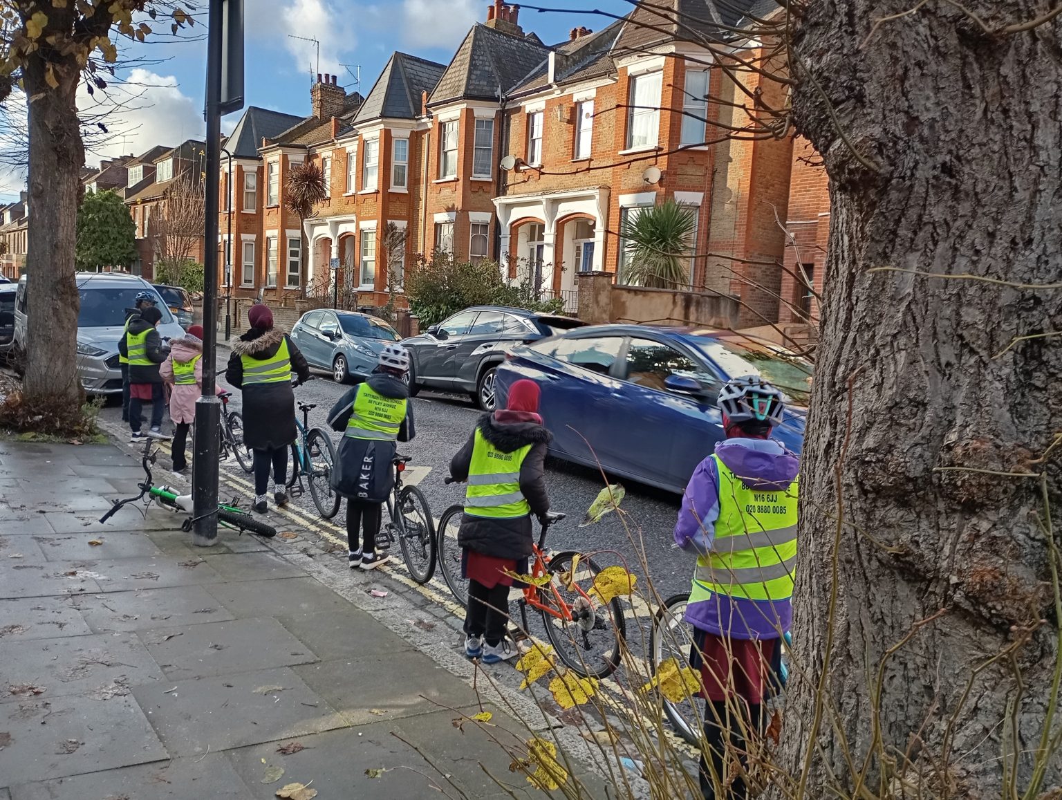Year 6 Bikeability training - Tayyibah