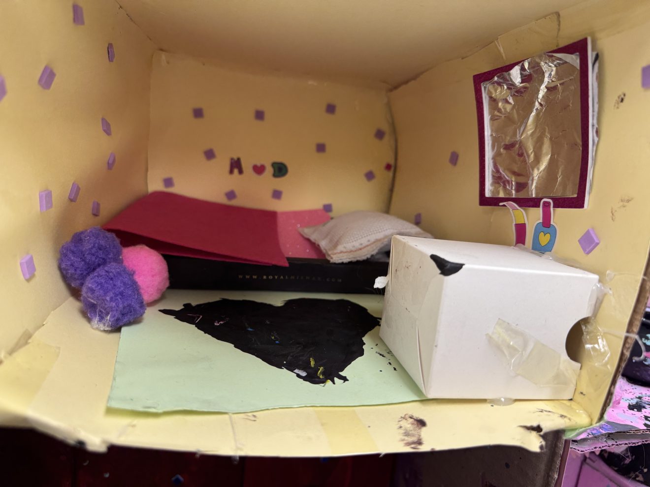 Yr 5 cardboard scrap project - Tayyibah