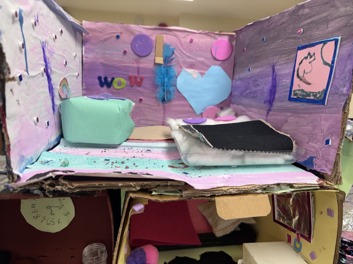 Yr 5 cardboard scrap project - Tayyibah